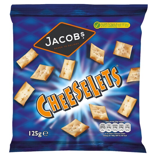 Cheeselets 125G - Tesco Groceries