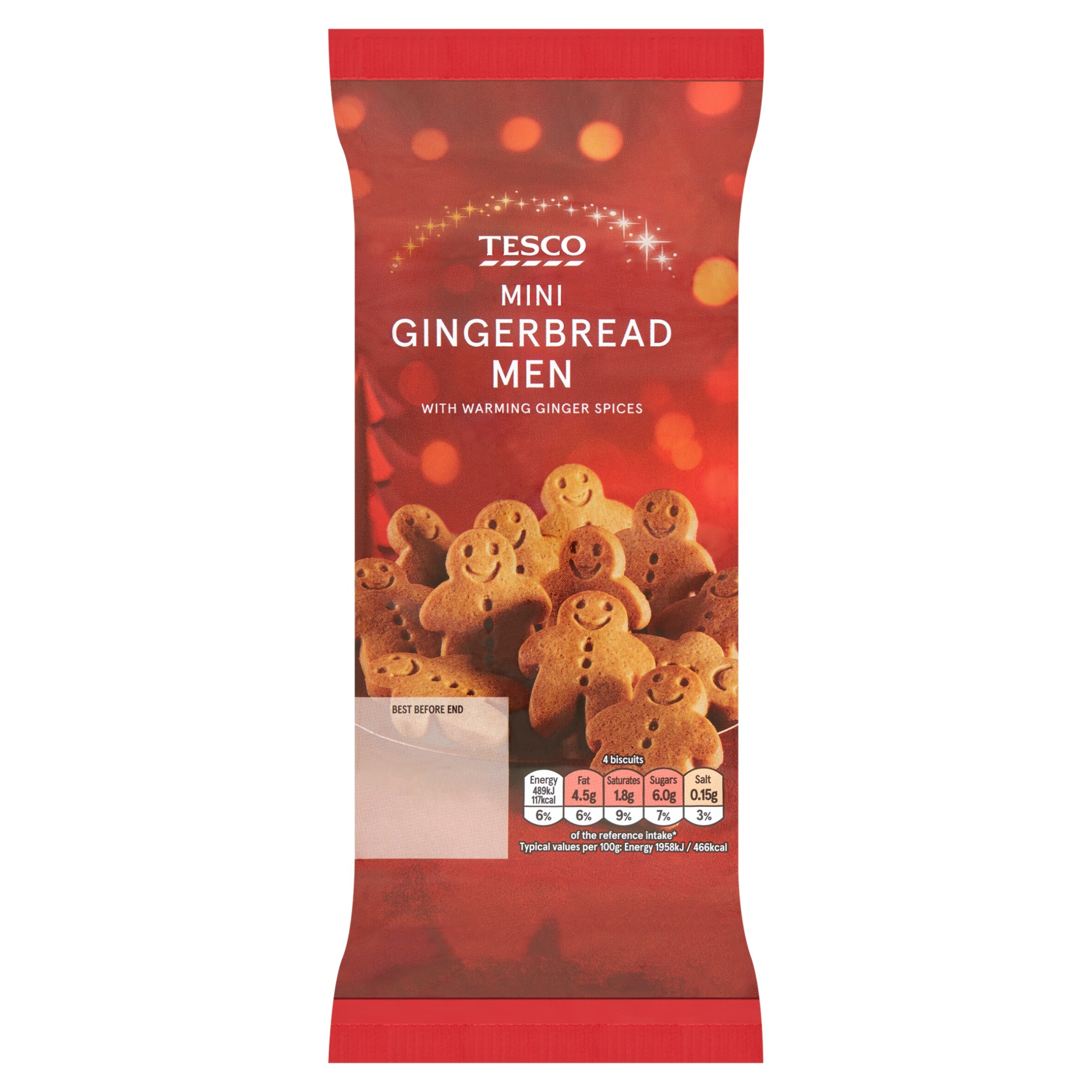Tesco mini mézeskalács keksz 100 g - Tesco Groceries