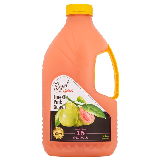 Regal Siprus Pink Guava Nectar 2 Litres - Tesco Groceries