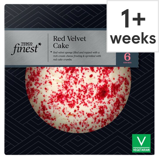 Tesco Finest Red Velvet Cake - Tesco Groceries