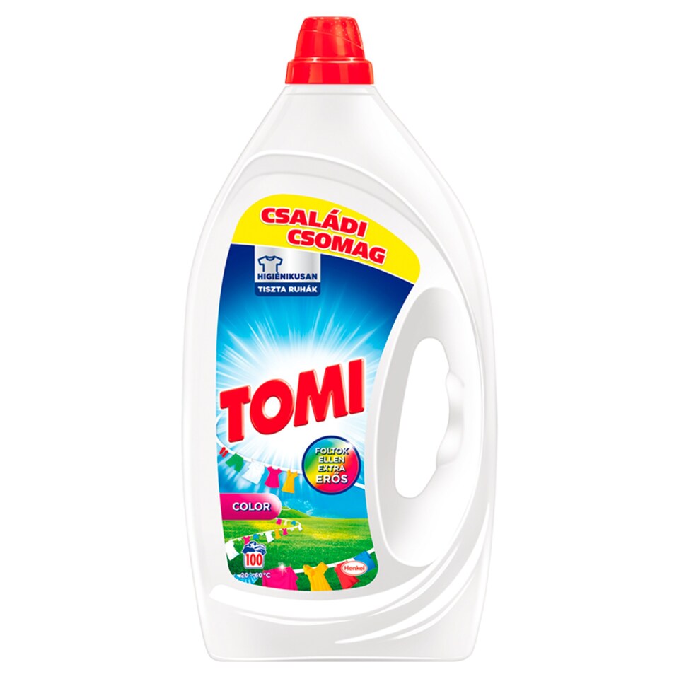 Tomi Color folyékony mosószer színes ruhákhoz 100 mosás 5 l - Tesco ...