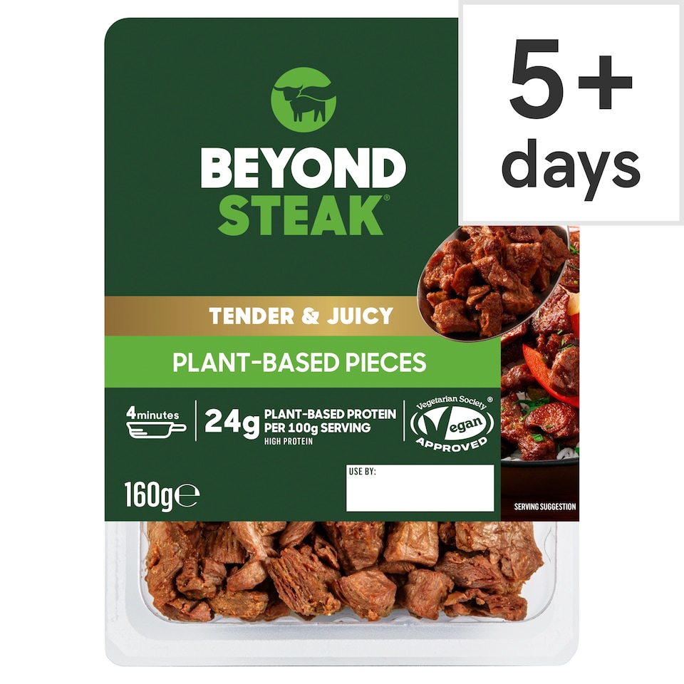 Beyond Meat Steak Pieces 160g - Tesco Groceries