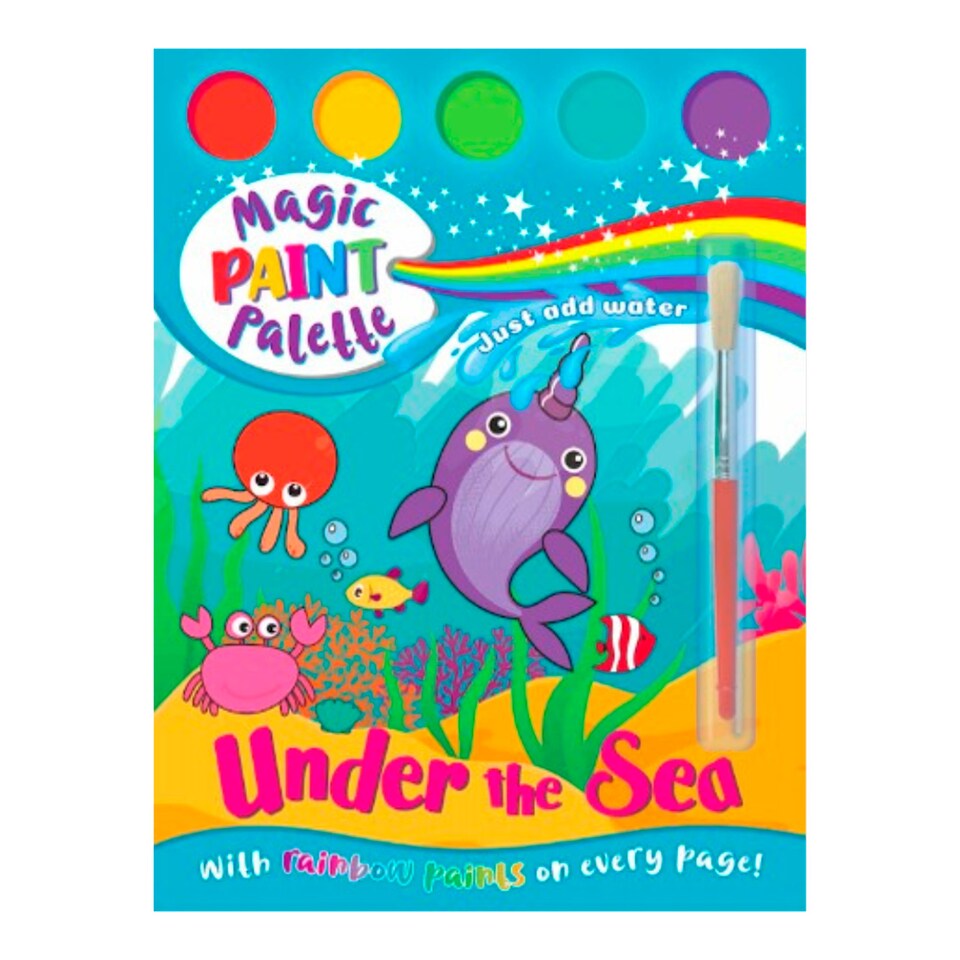 Under The Sea Magic Paint Pallete - Tesco Groceries