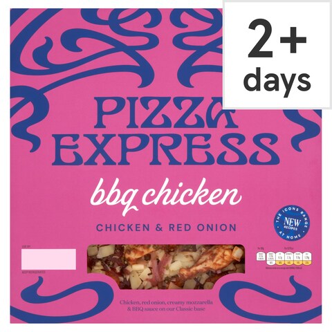Pizza Express BBQ Chicken & Red Onion Pizza 272g - Tesco Groceries