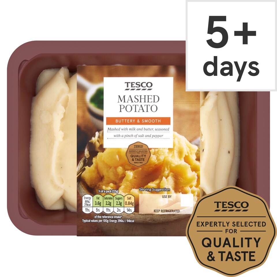 Tesco Mashed Potato 450G - Tesco Groceries