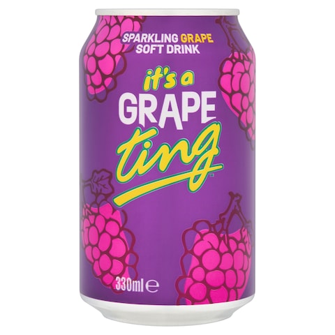 Ting Grape Soda 330ml - Tesco Groceries