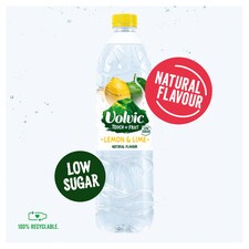 Volvic Touch Of Fruit Lemon And Lime 1.5Ltr - Tesco Groceries