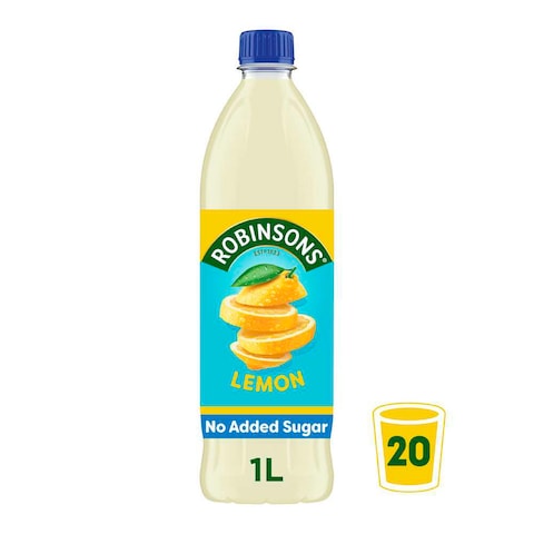 Robinsons Lemon No Added Sugar Squash 1 Litre - Tesco Groceries