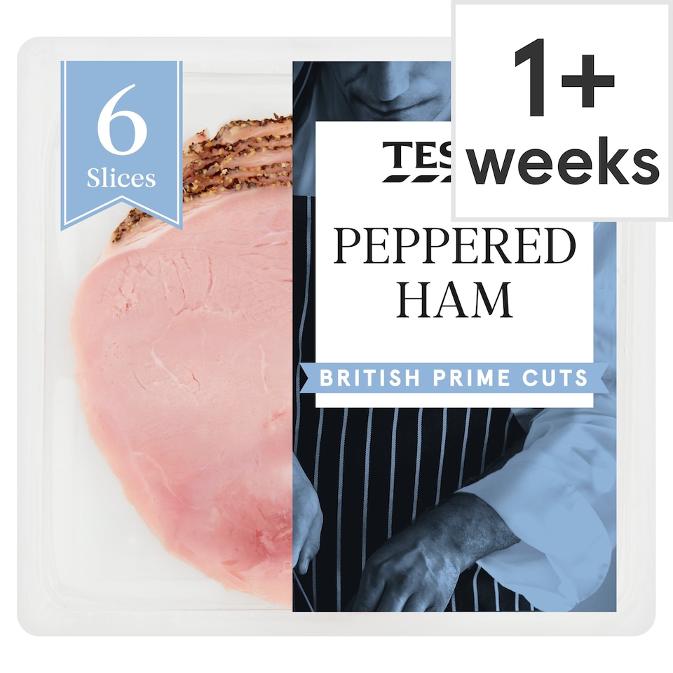 Tesco Peppered Ham 120g - Tesco Groceries