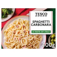 Tesco Spaghetti Carbonara 400g - Tesco Groceries