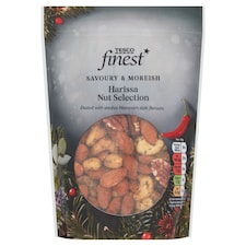 Tesco Finest Harissa Nut Selection 225G - Tesco Groceries