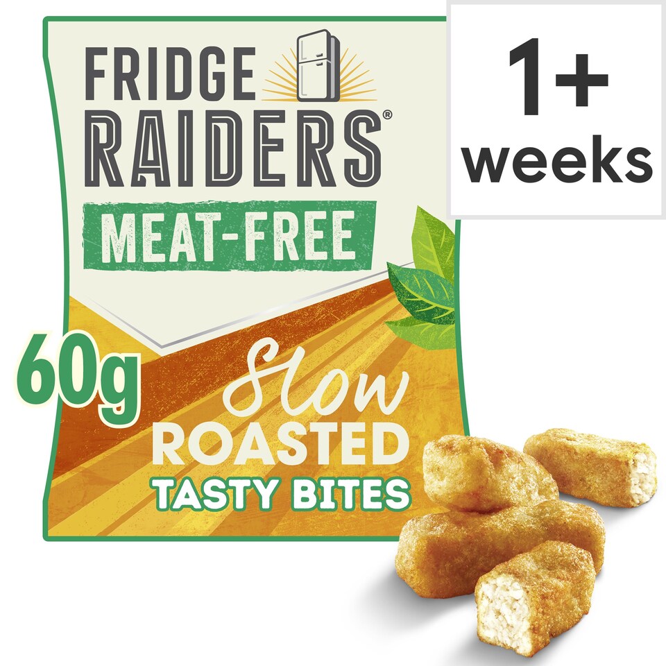 Fridge Raiders Meat Free Slow Roasted Tasty Bites 60G - Tesco Groceries