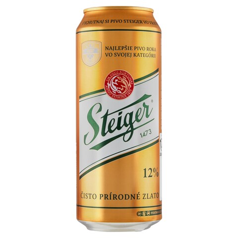 Steiger Light Lager Beer 12% 0.5 L - Tesco Groceries