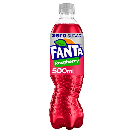 Fanta Raspberry Zero 500Ml - Tesco Groceries