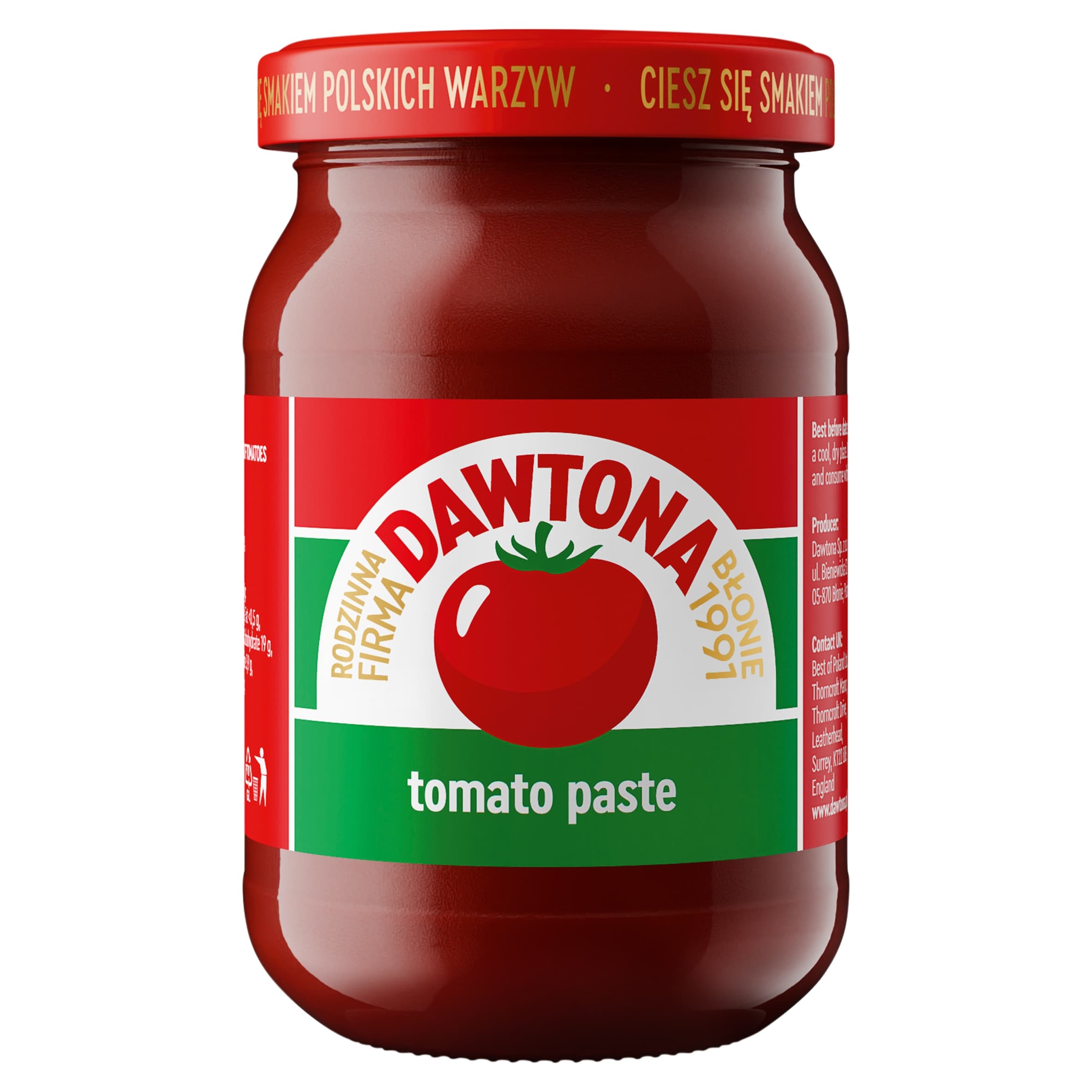 Dawtona Tomato Paste 190G - Tesco Groceries