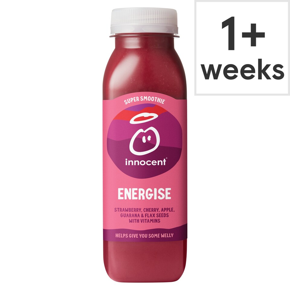 Innocent Energise Super Smoothie 300Ml - Tesco Groceries