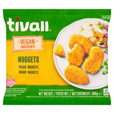 Tivall Vegan Nuggets 306G - Tesco Groceries