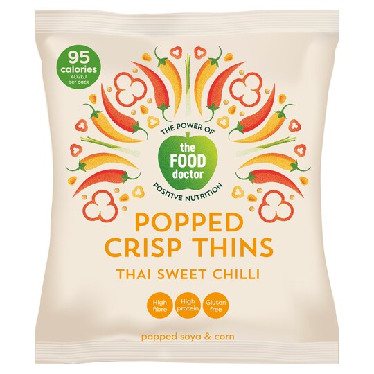 Food Doctor Crisp Thins Sweet Chilli 23G - Tesco Groceries