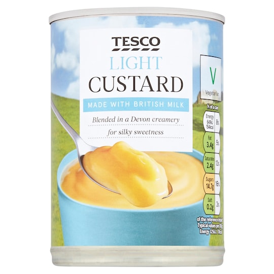 Tesco Low Fat Creamy Custard 400G - Tesco Groceries