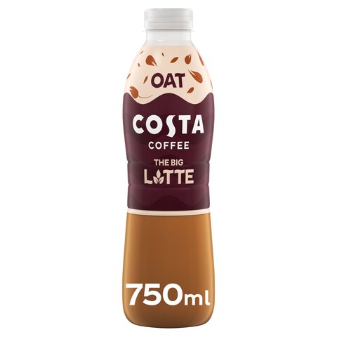 Costa Coffee Oat Latte Iced Coffee 750ml - Tesco Groceries