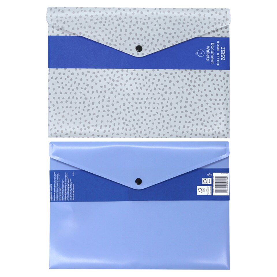 Tesco Humble Document Wallets - Tesco Groceries
