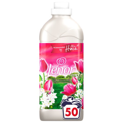 Lenor Fabric Conditioner Pink Tulips 50 Washes 1.75L - Tesco Groceries
