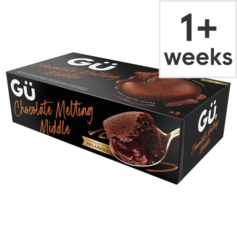 Gu Chocolate Melting Middle 2x90g - Tesco Groceries