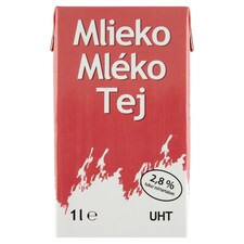 MLIEKO UHT TEJ 2,8% 1L - Tesco Groceries