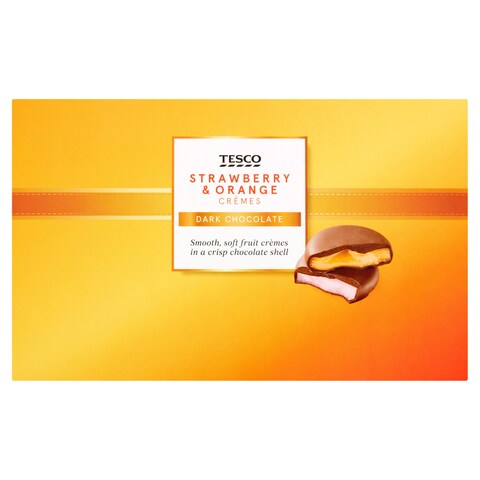 Tesco Strawberry And Orange Creme 100G - Tesco Groceries
