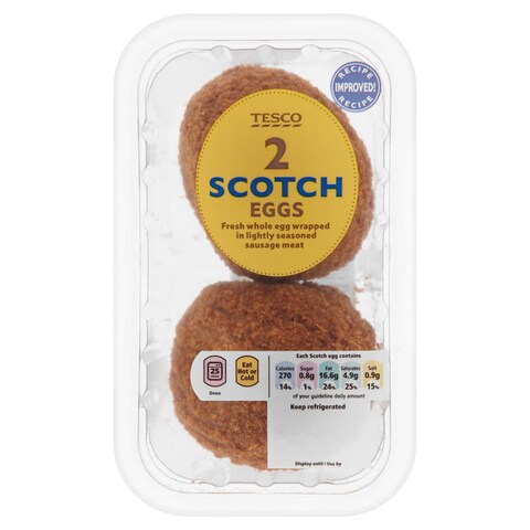 Tesco 2 Scotch Eggs 227G (C) - Tesco Groceries