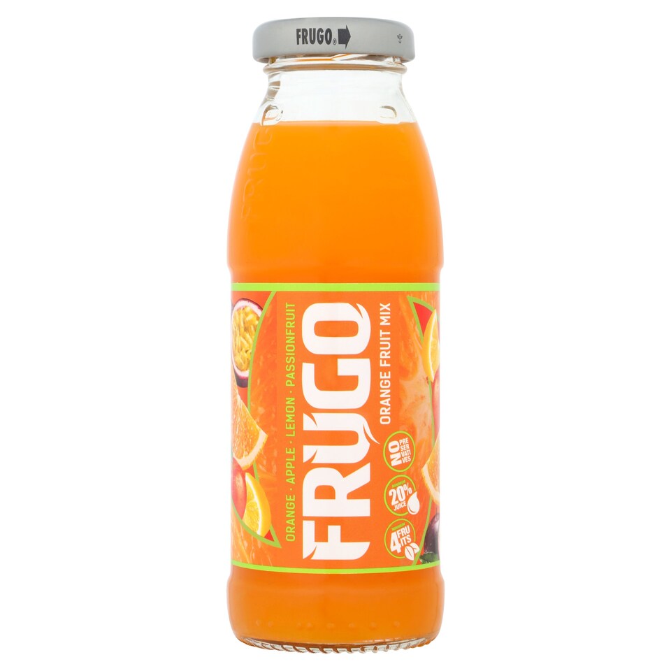 Frugo Orange Drink 250Ml - Tesco Groceries