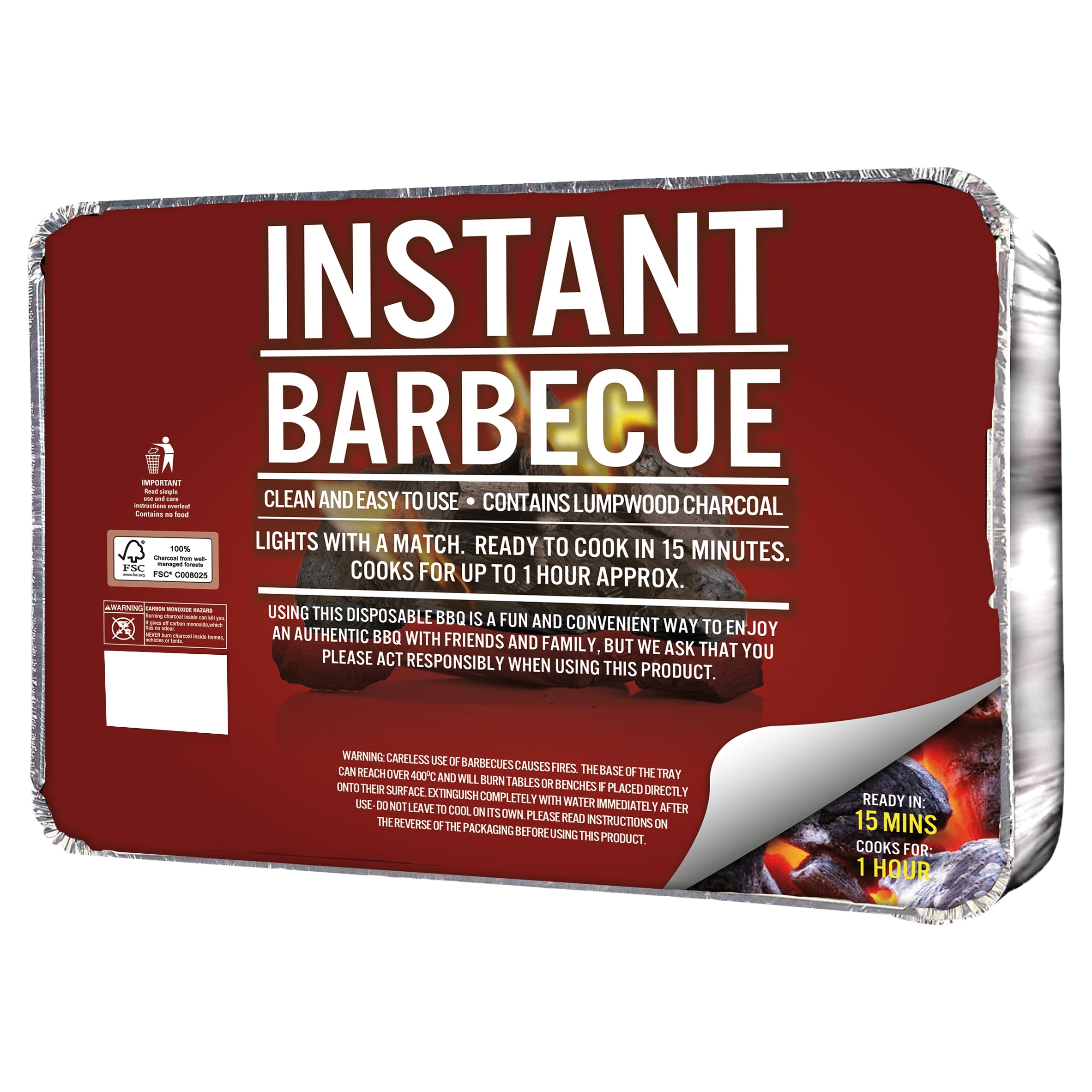 Instant Barbecue Tray - Tesco Groceries