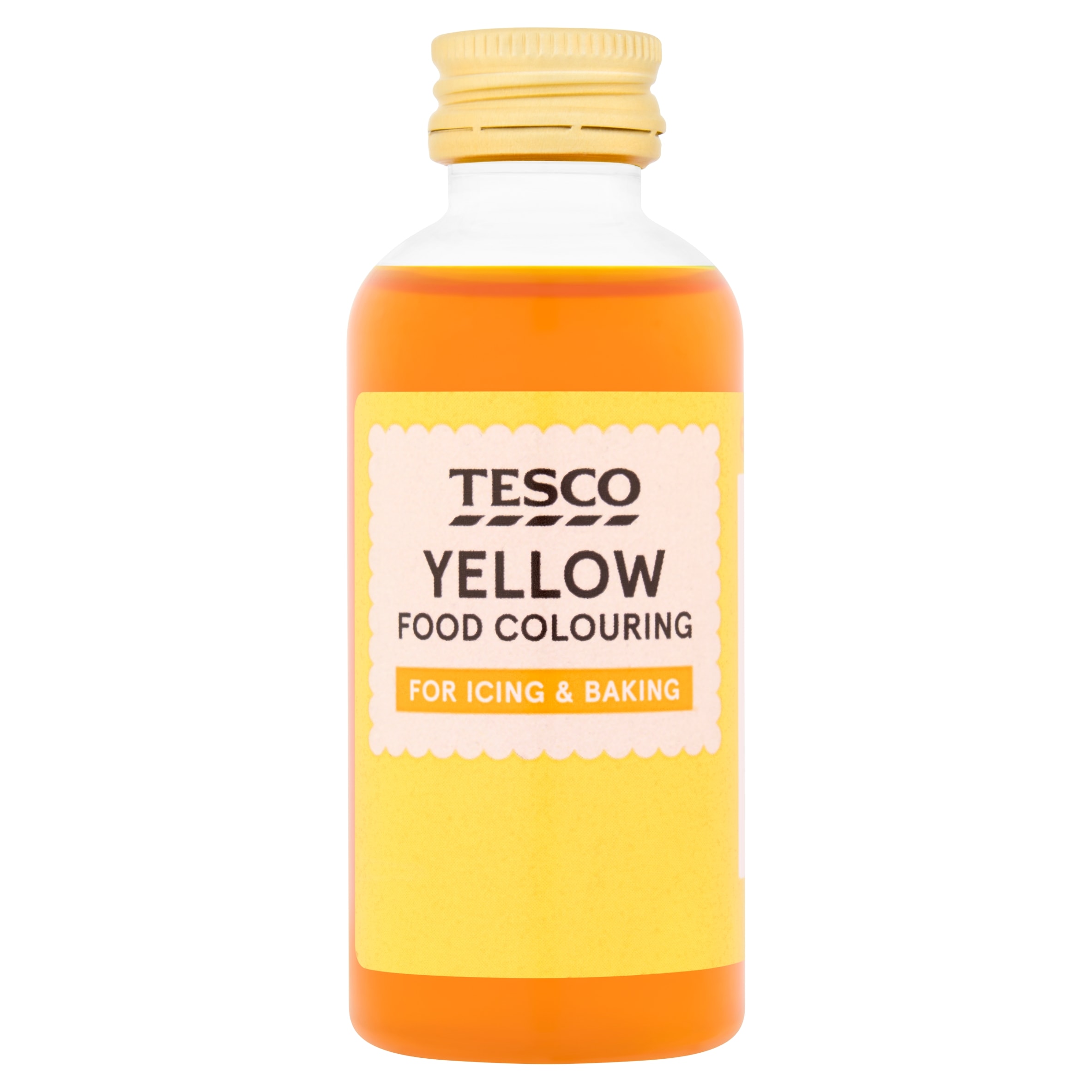 Tesco Yellow Food Colouring 60ml - Tesco Groceries