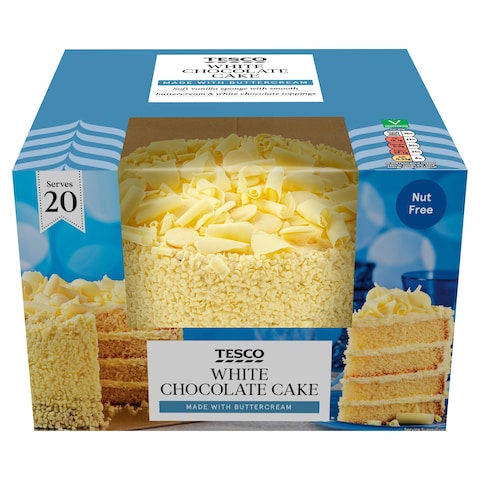 Tesco White Chocolate Cake - Tesco Groceries