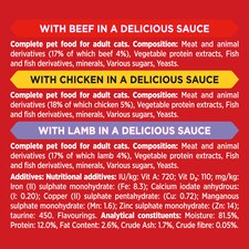 Gourmet Mon Petit Beef 6X50g - Tesco Groceries