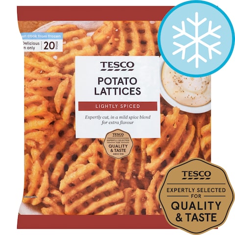 Tesco Waffle Fries 550g - Tesco Groceries