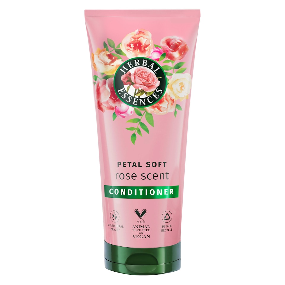 Herbal Essences Petal Soft Rose Scent Conditioner 250ml - Tesco Groceries