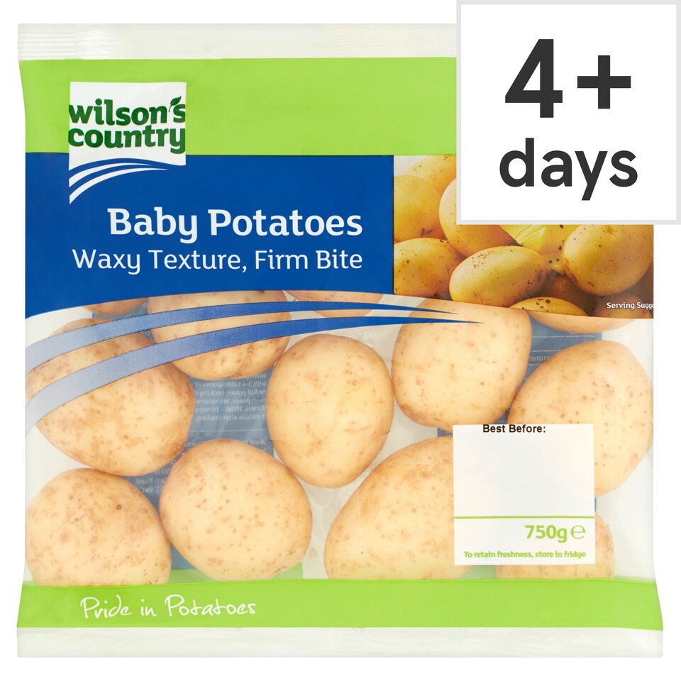 Wilson's Country Baby New Potatoes 750G - Tesco Groceries