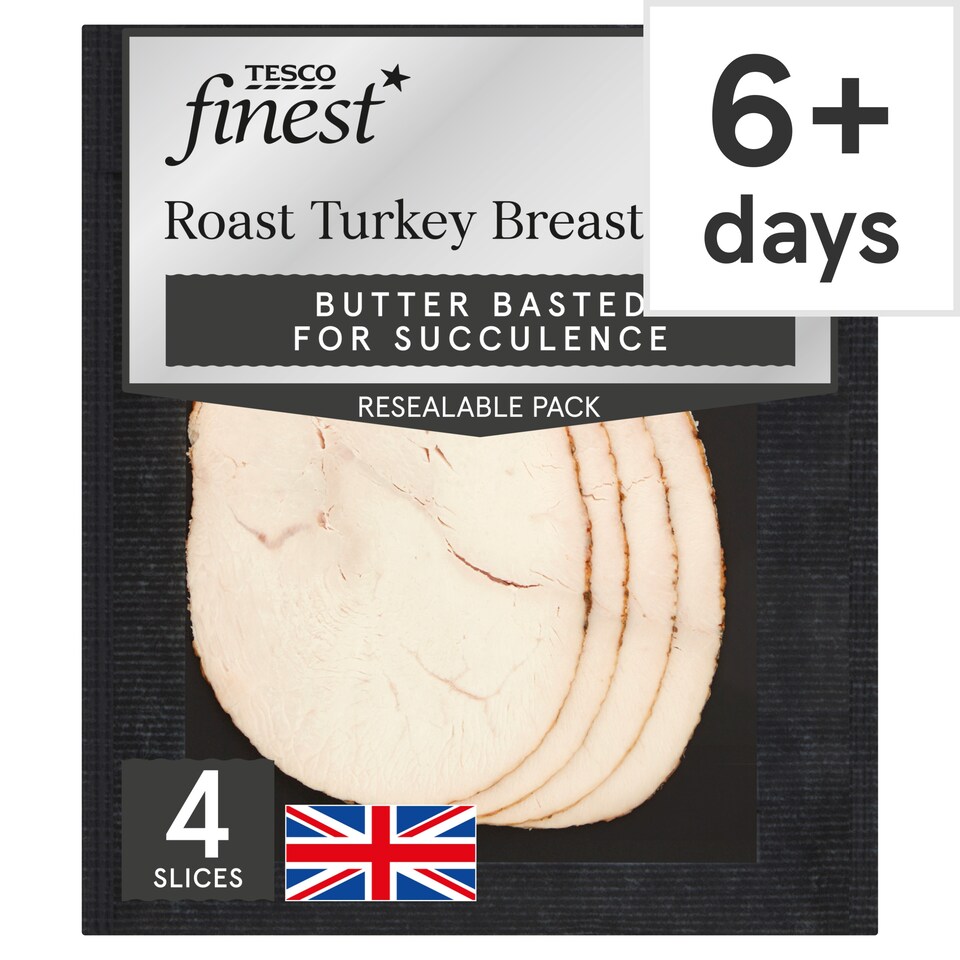 Tesco Finest Roast Turkey Breast 120g - Tesco Groceries