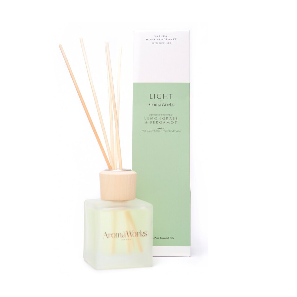 Aromaworks Light Lemongrass & Bergamot Diffuser 100Ml - Tesco Groceries