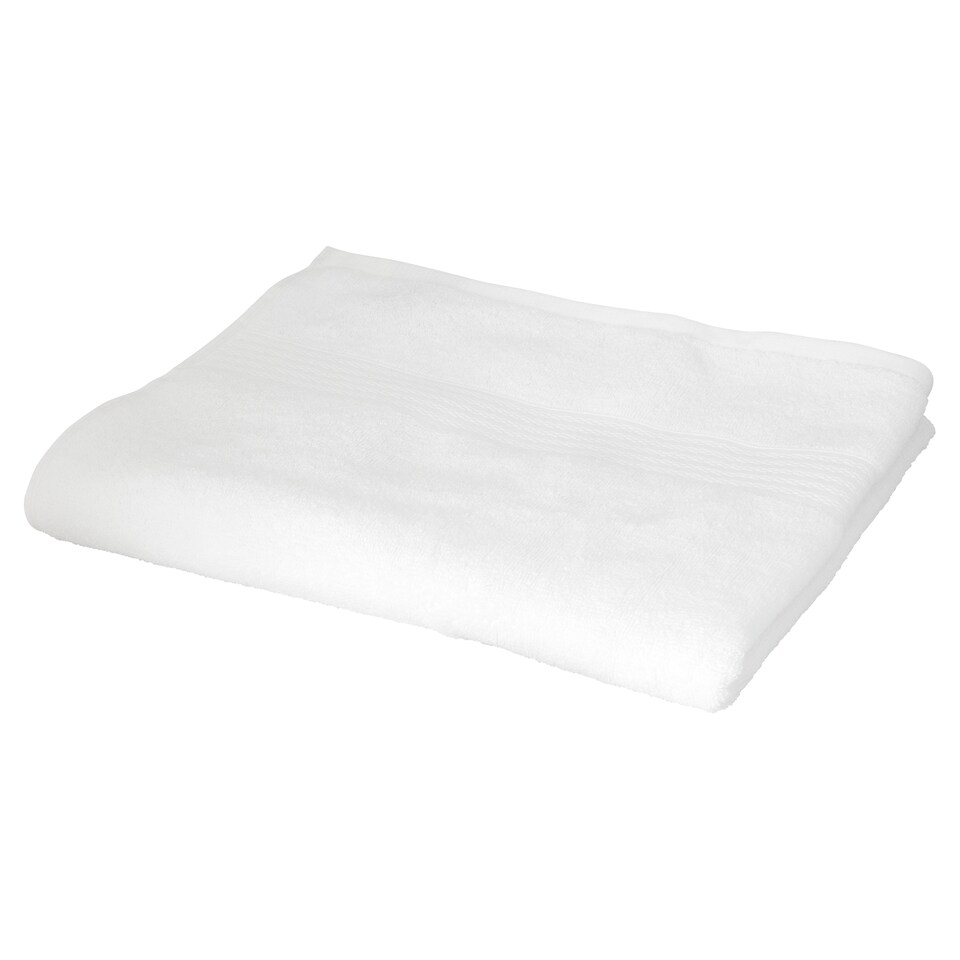 Tesco White Simply Soft Bath Towel - Tesco Groceries