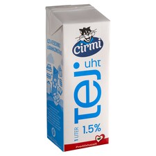 Cirmi UHT zsírszegény tej 1,5% 1 l - Tesco Groceries