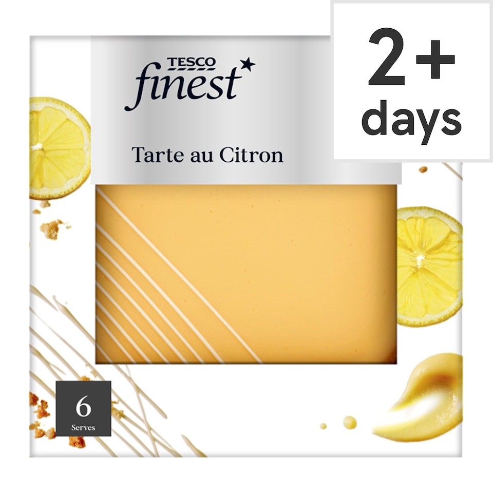 Tesco Finest Tarte Au Citron 450G - Tesco Groceries