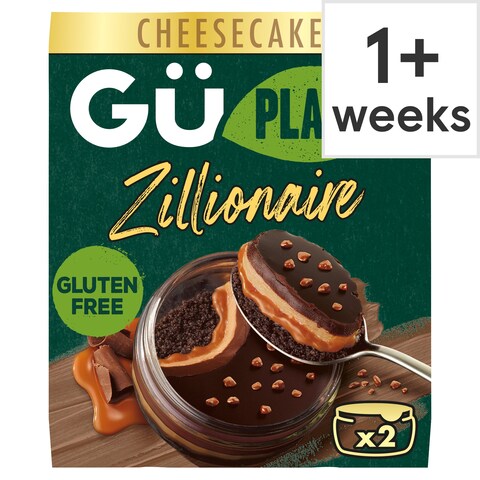 Gu Free From Zillionaires Cheesecake 2X91.5G - Tesco Groceries