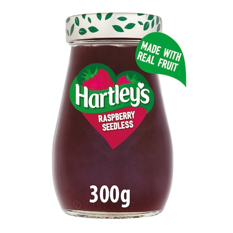 Hartley's Best Seedless Raspberry Jam 300g - Tesco Groceries