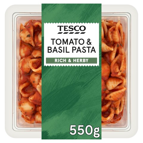 Tesco Tomato & Basil Pasta 550g - Tesco Groceries
