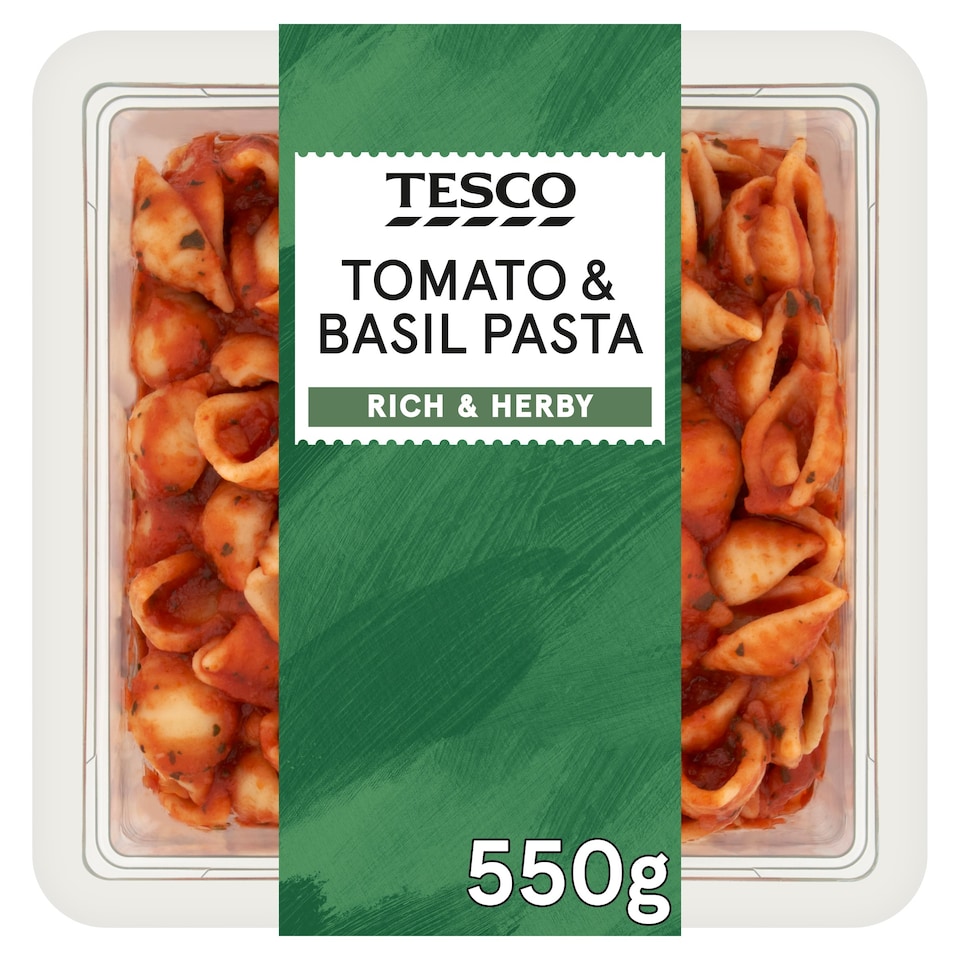 Tesco Tomato & Basil Pasta 550g - Tesco Groceries