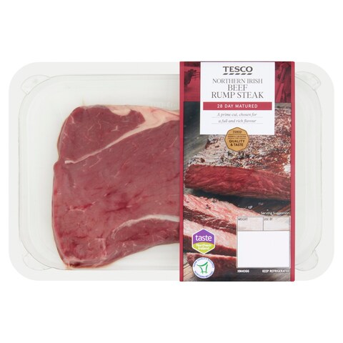 Tesco Northen Irish Bee Rump Steak 255G - Tesco Groceries