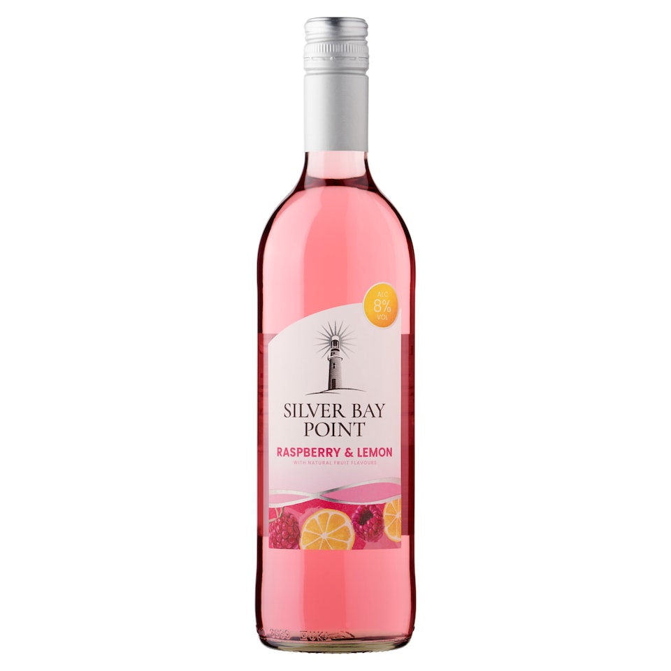 SILVER BAY POINT FRT FLAV R/BERRY & LEM 75CL - Tesco Groceries