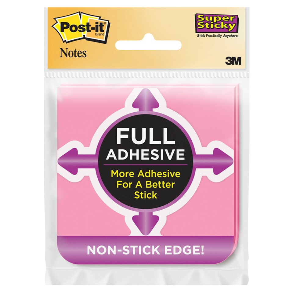 Post It Ss Fully Adhesive Notes - Tesco Groceries